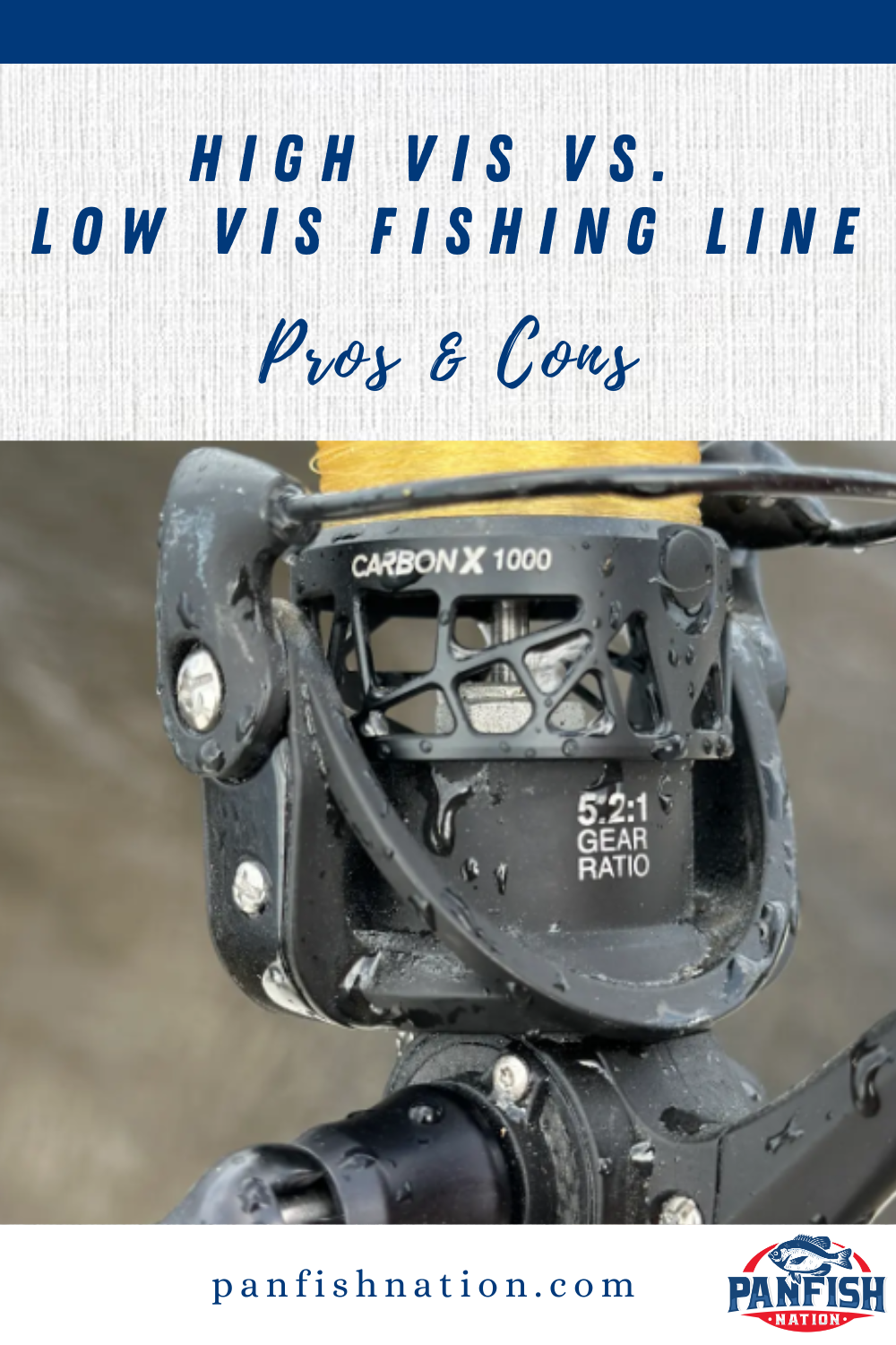 High Vis vs Low Vis Fishing Line: Pros & Cons • Panfish Nation